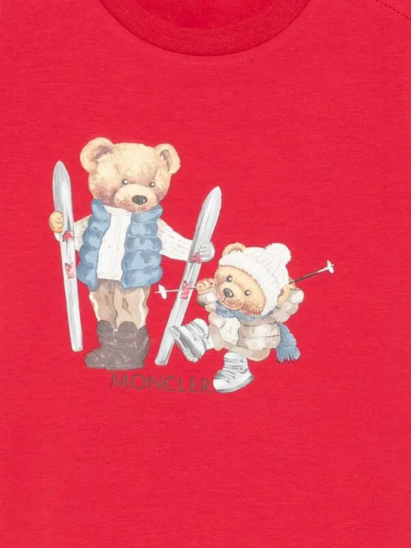 Moncler Teddy Bear Motif T-shirt
