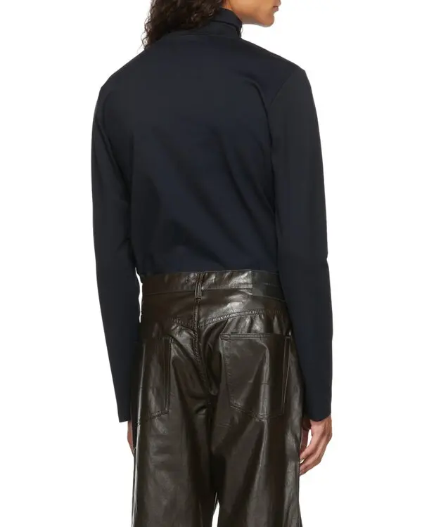 We11Done High-neck Pullover With Embellished Collar