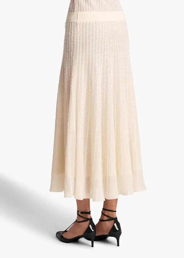 Khaite Dawn Midi Skirt