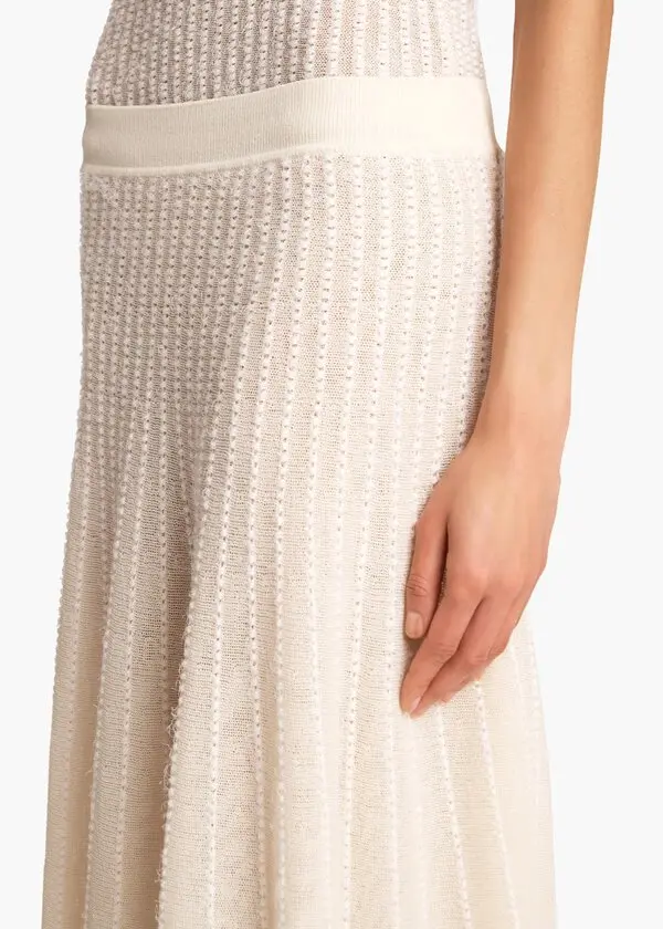 Khaite Dawn Midi Skirt