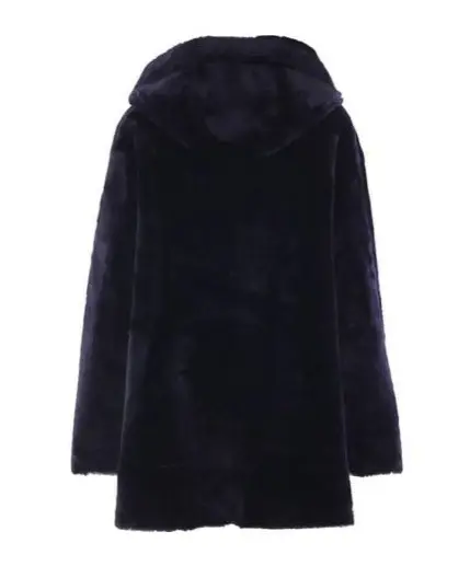 ARMA Hooded Shearling Coat