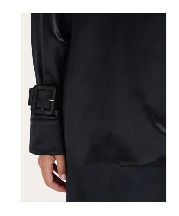 FERRAGAMO Double-breasted Belted Trench Coat