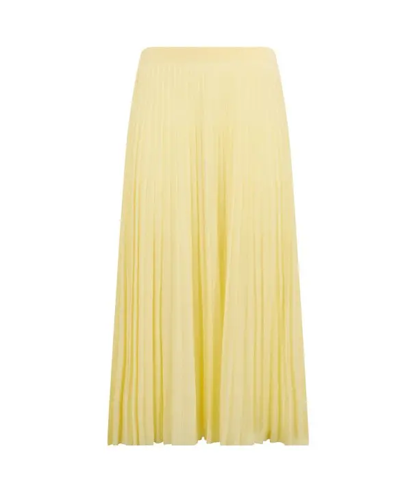 Fabiana Filippi Pleated Maxi Skirt - Yellow