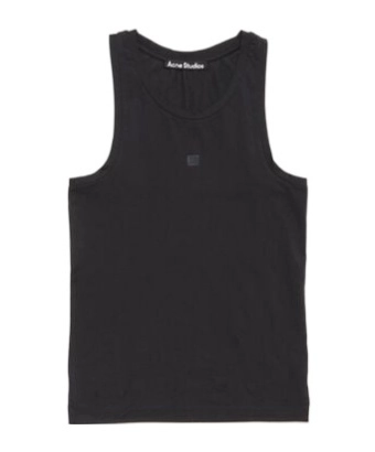 Acne Studios Logo Patch Jersey Tank Top