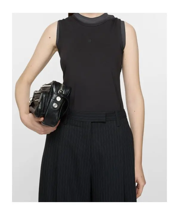 Acne Studios Logo Patch Jersey Tank Top