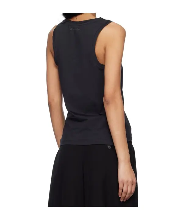 Acne Studios Logo Patch Jersey Tank Top