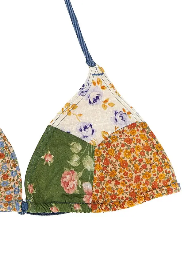 Zimmermann Lucky Spliced Triangle Two Piece Bikini