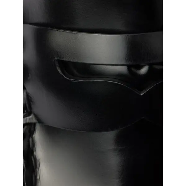 Prada Ruched Zipped Boots - Black