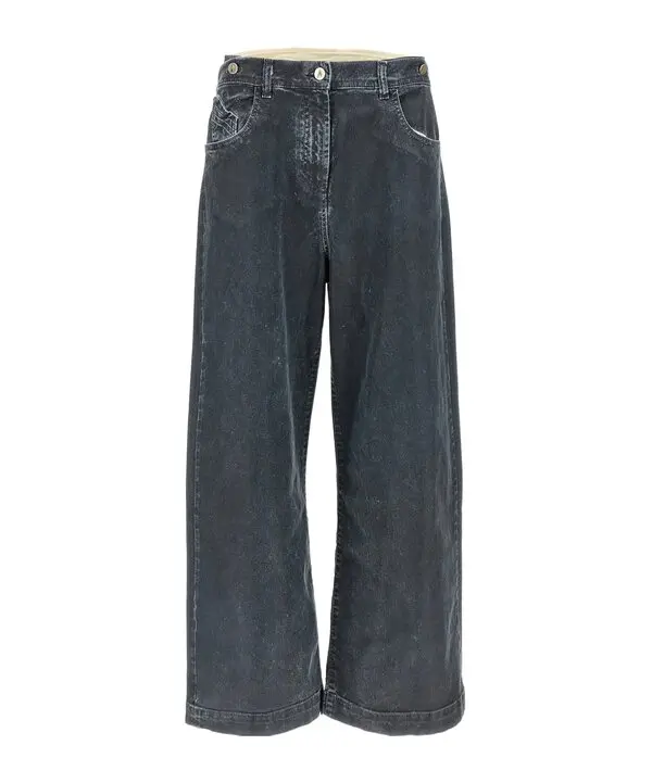 Attico Belt-loop Jeans - Blue