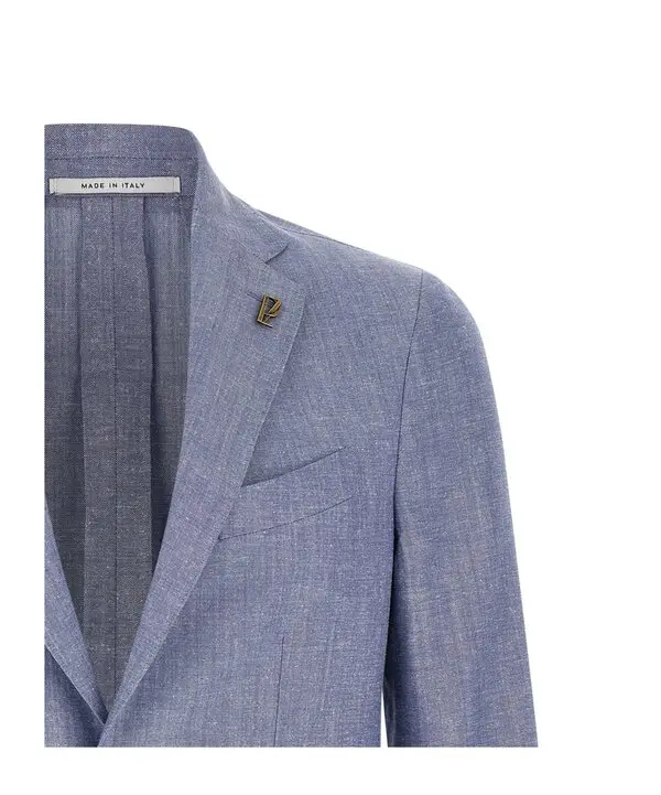 Pal Zileri Brera Single-breasted Blazer - Purple