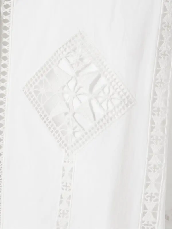 Isabel Marant Étoile Serena Embroidered Cotton Poplin Shirt