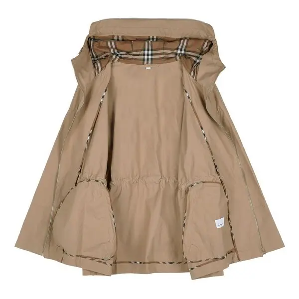 Burberry Hooded Drawstring Jacket