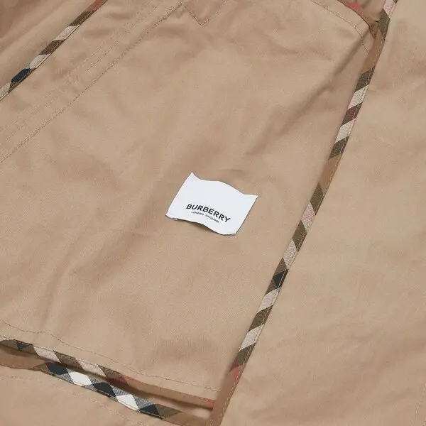 Burberry Hooded Drawstring Jacket