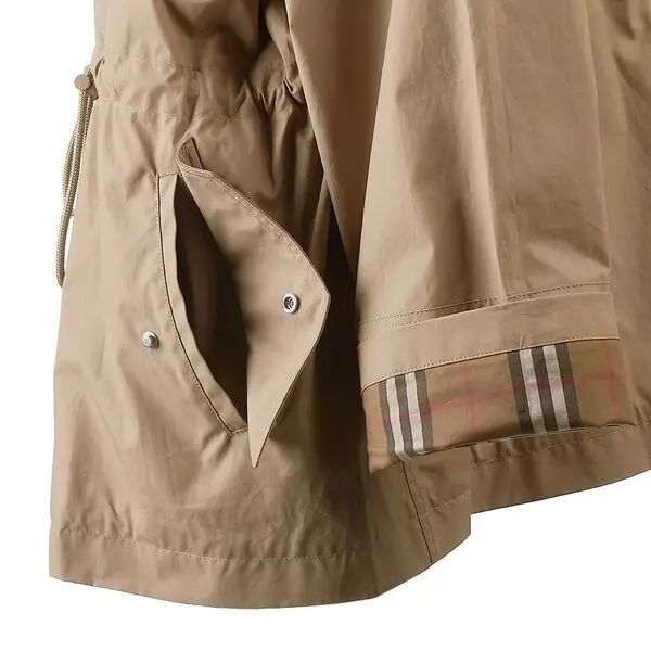 Burberry Hooded Drawstring Jacket