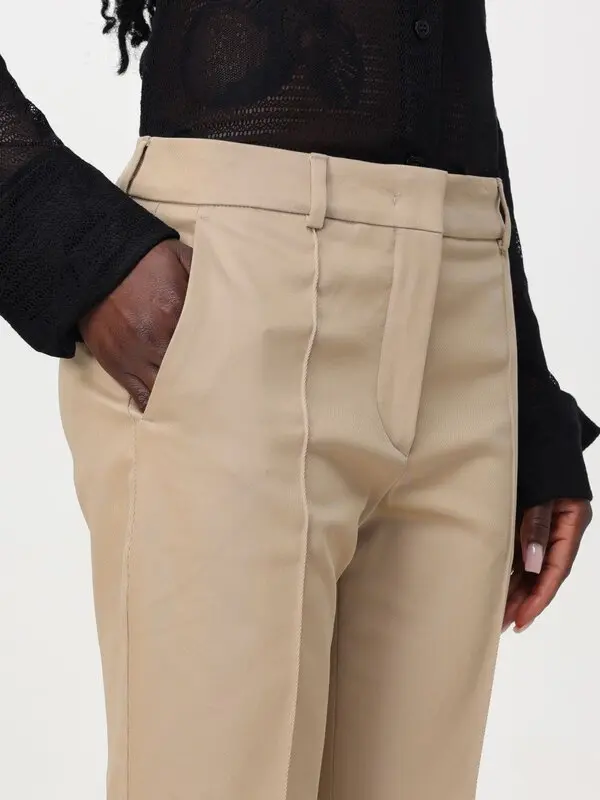 Sportmax Etna Cropped Twill Trousers