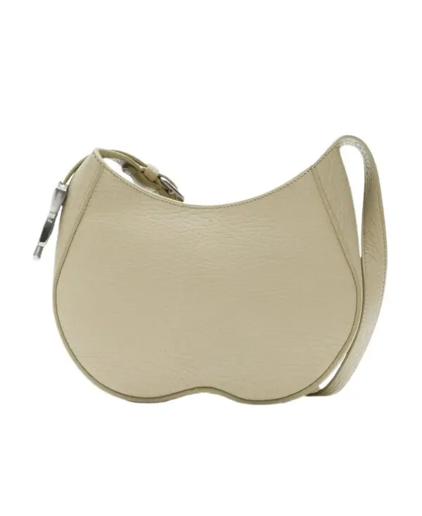 Burberry Chess Leather Shoulder Bag - Nude