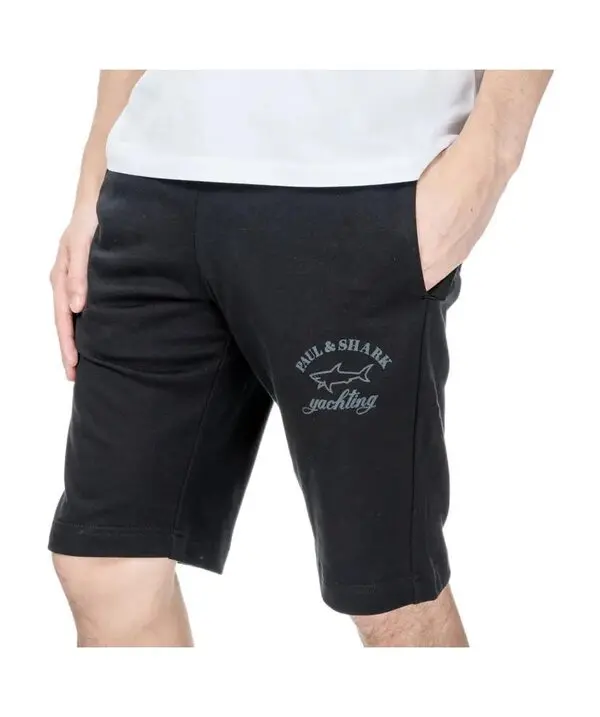 PAUL  SHARK Paul & Shark Logo Print Shorts
