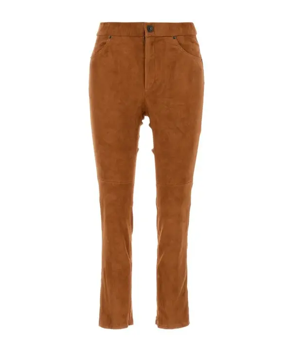 Isabel Marant Étoile Suede Trousers With Back Pockets
