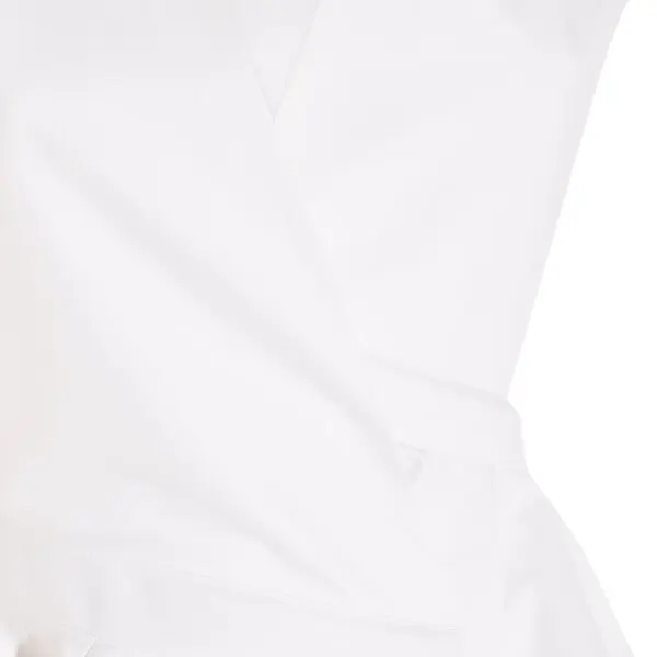 Alaïa Asymmetrical V-neck Short Dress