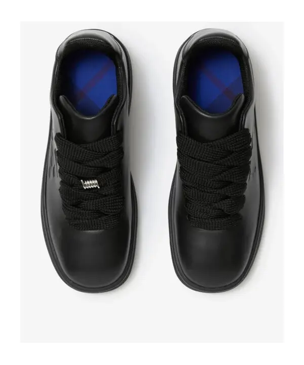 Burberry Embossed Logo Lace-up Sneakers