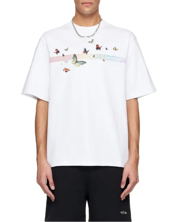 Casablanca Logo Print T-shirt