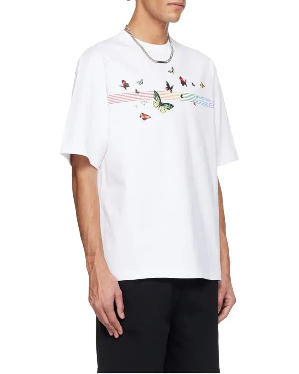 Casablanca Logo Print T-shirt
