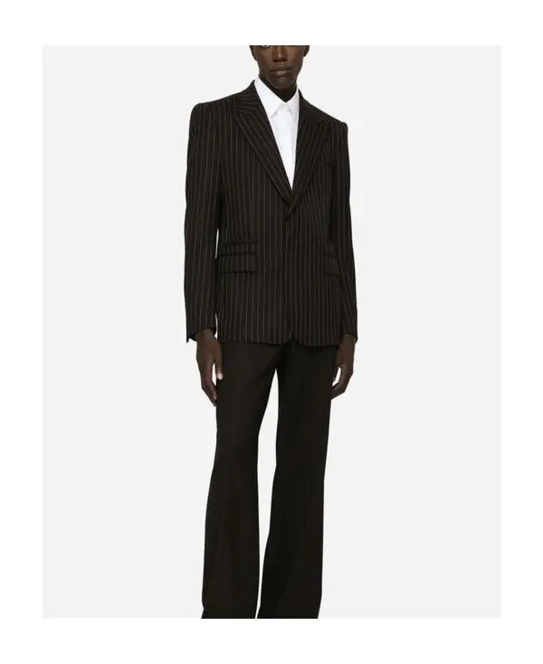 Dolce & Gabbana Dolce Gabbana Pinstripe Stretch Sicilia-fit Jacket