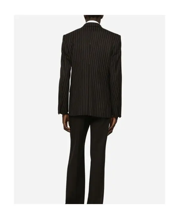 Dolce & Gabbana Dolce Gabbana Pinstripe Stretch Sicilia-fit Jacket