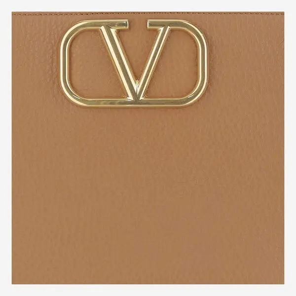 Valentino Garavani Double Handle Shoulder Bag - Brown
