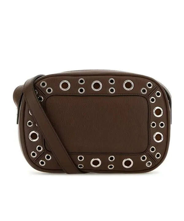 Valentino Garavani Vlogo Signature Zip-up Messenger Bag - Black