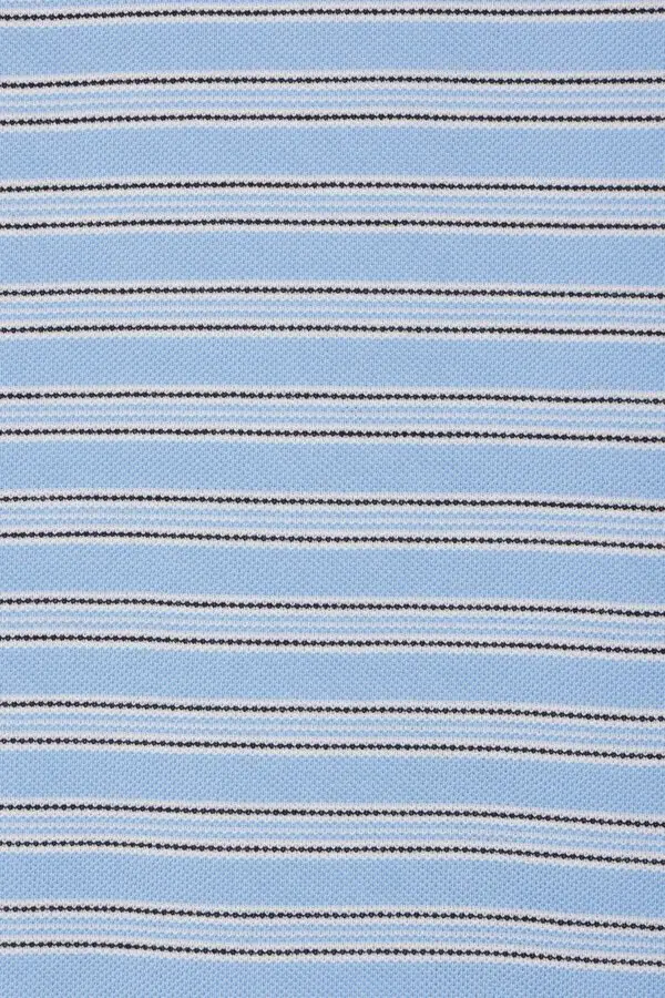 Prada Short-sleeved Striped Polo Shirt