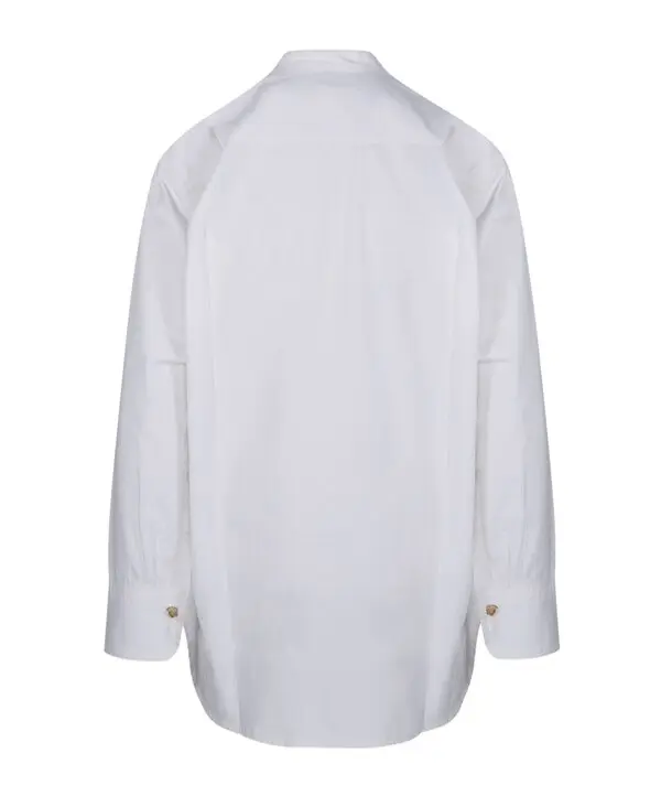 Victoria Beckham Round-necked Button Shirt