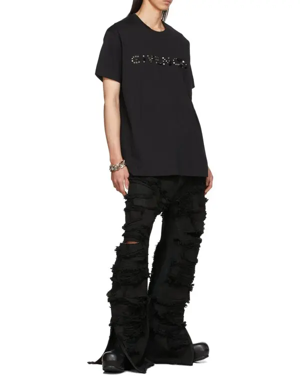 Givenchy Logo Studded Crewneck T-shirt