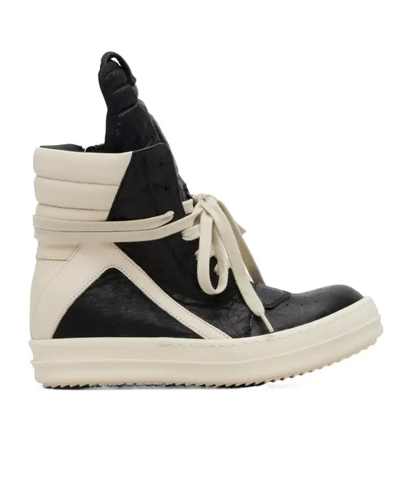Rick Owens Geobasket High-top Sneakers - Black
