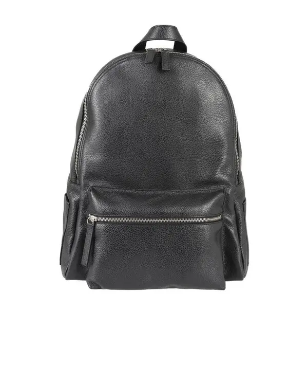 ORTIGNI Micron Logo Lettering Backpack - Black