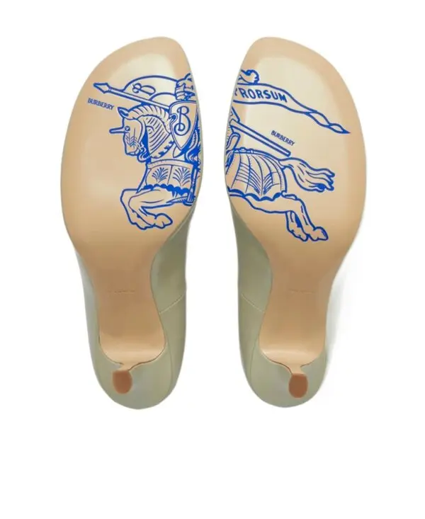 Burberry Almond-toe High Heel Pumps