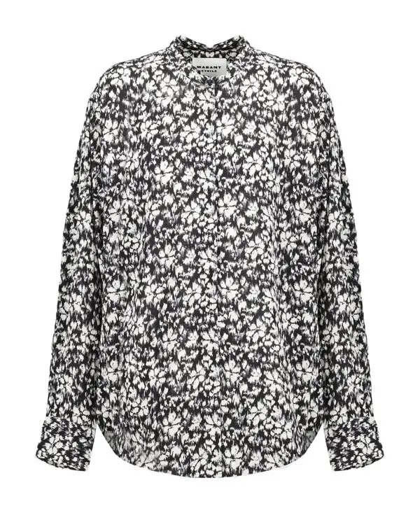 Isabel Marant Étoile Catchell" Printed Long Sleeve Shirt