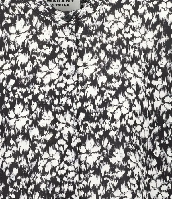 Isabel Marant Étoile Catchell" Printed Long Sleeve Shirt