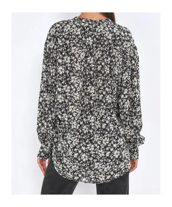 Isabel Marant Étoile Catchell" Printed Long Sleeve Shirt