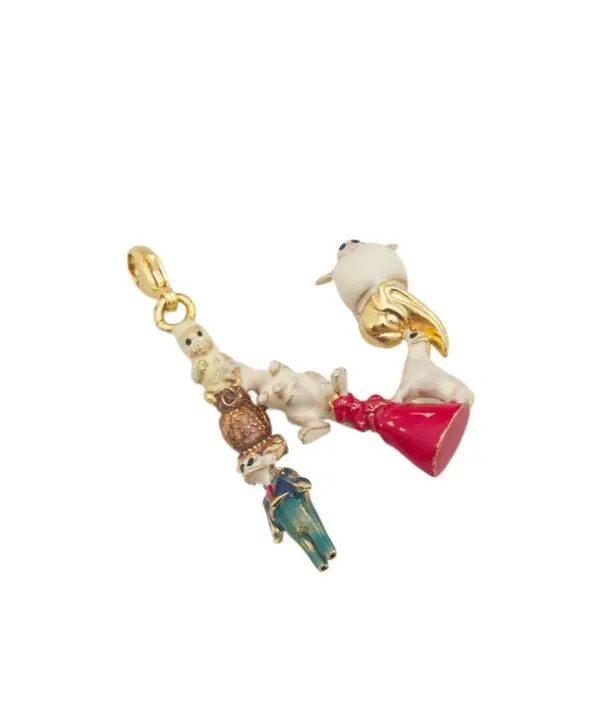 Marni Alphabet 'n' Charm Pendant