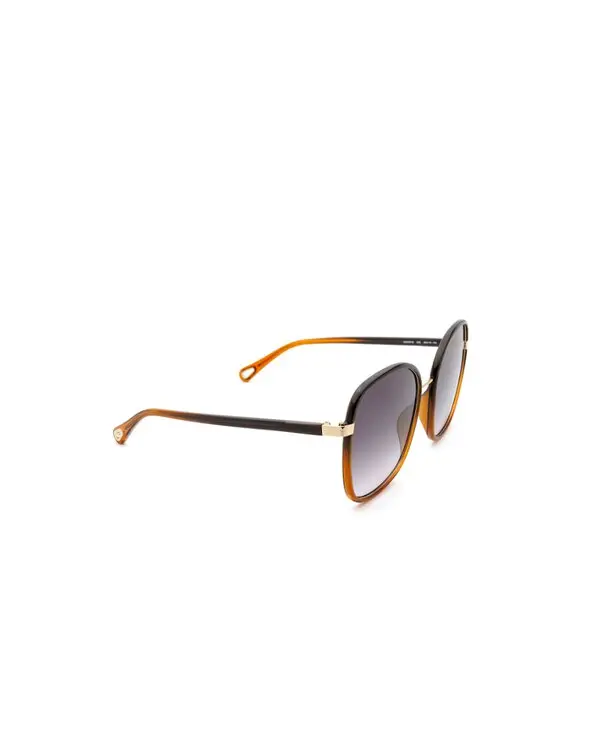 Chloé Tinted Oversize Square Frame Sunglasses