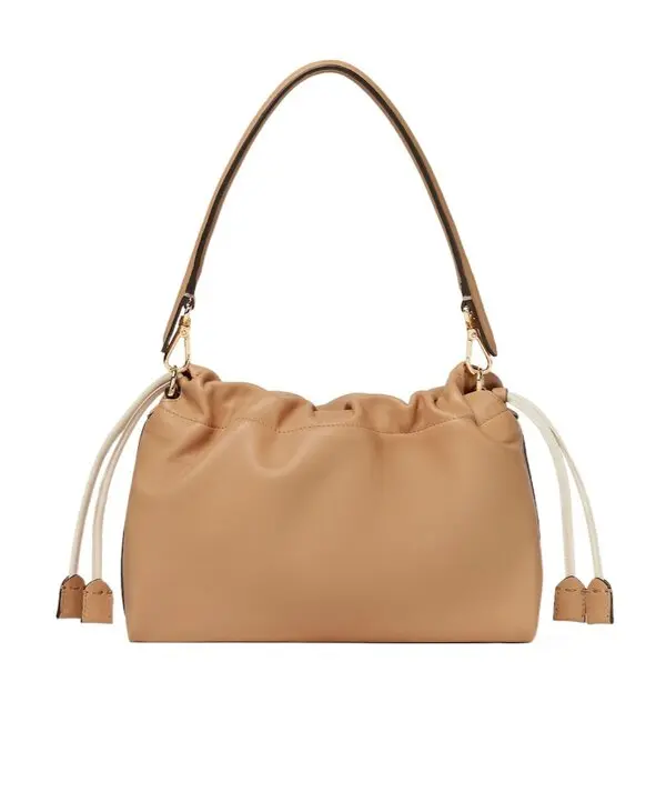 Fendi Mamma Baguette Medium Shoulder Bag - Light Brown