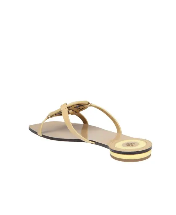 Tory Burch Miller Double T Logo Plaque Slip-on Slides