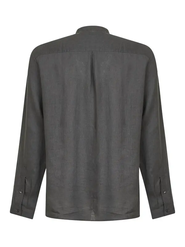 Brunello Cucinelli Long Sleeved Buttoned Shirt - Black