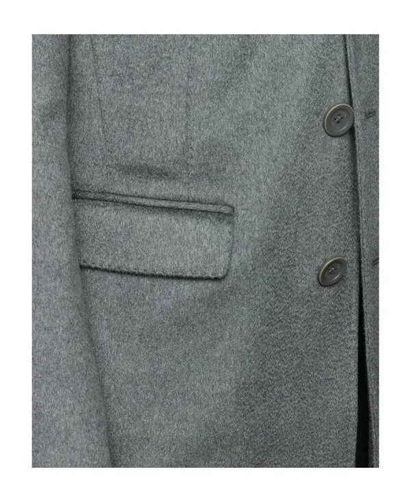 Herno Single-breasted Layered Coat - Black