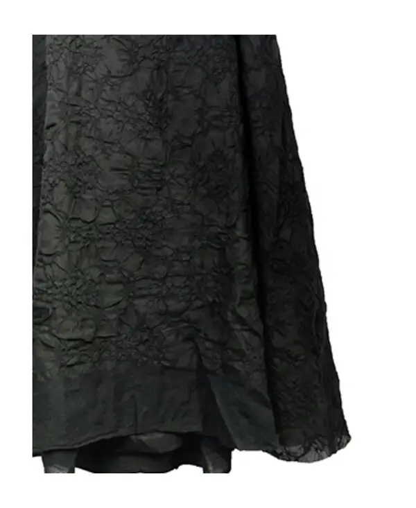MARC LE BIHAN Strapped Jacquard Pattern Maxi Dress