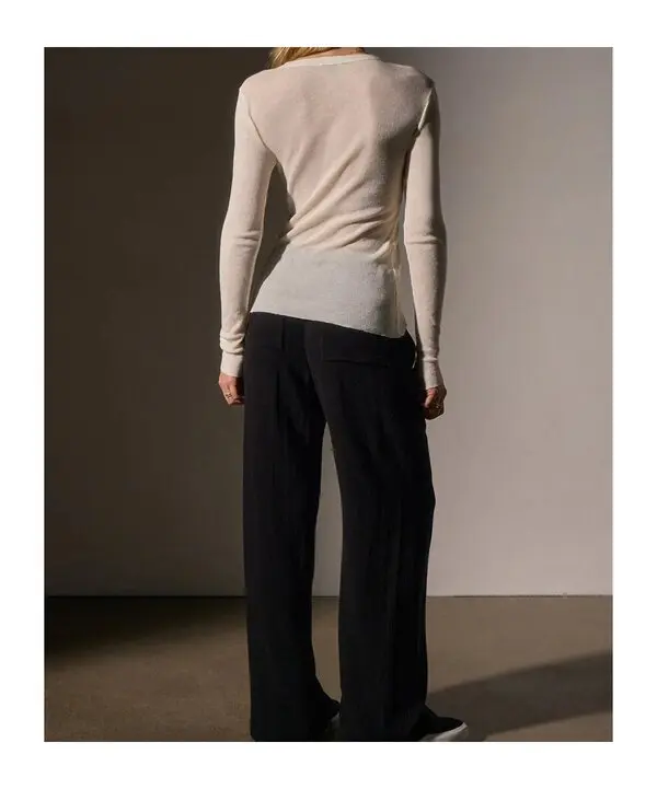 JAMES PERSE Long-sleeve Ribbed Sweater