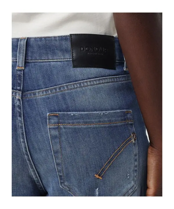 DONDUP Koons Gioiello Distressed Jeans - Indigo