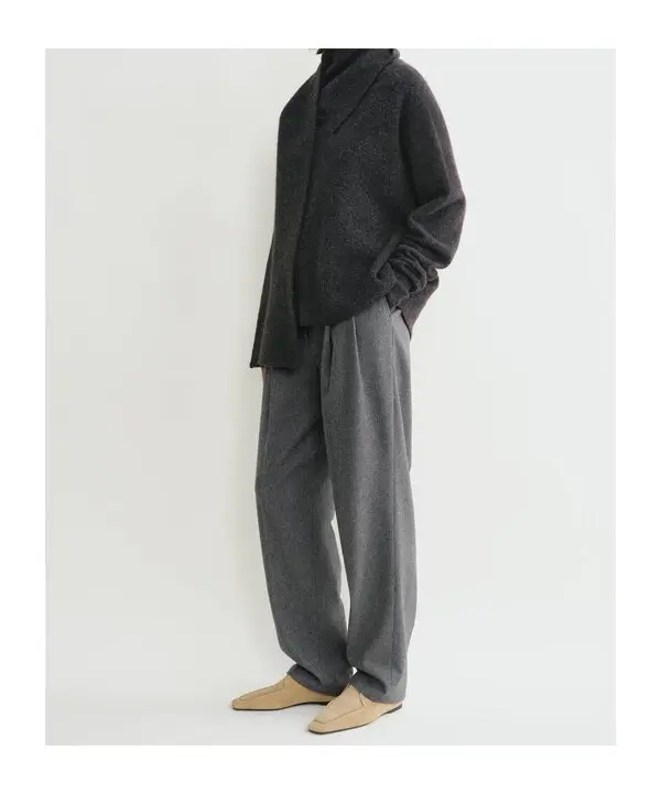 TOTEME Draped Scarf Knitted Jumper