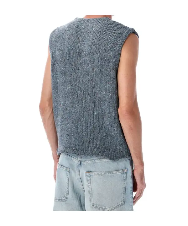 ERL Distressed Knit Vest